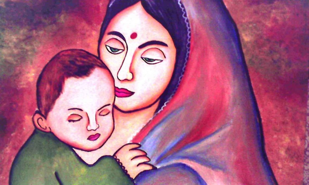 Manorama Mishra's odia poem for children Mo Maa